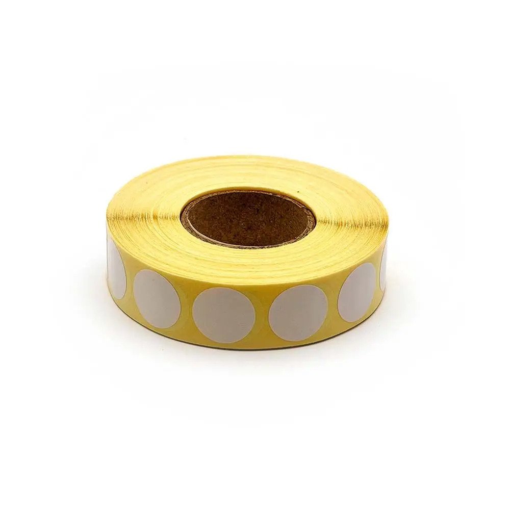 Hvid plaster, rulle med 2000 stk.